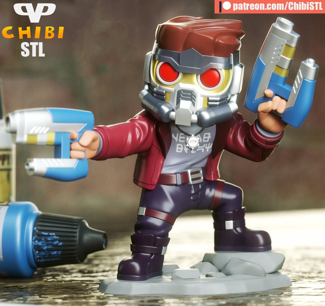 Star Lord Chibi - Etsy