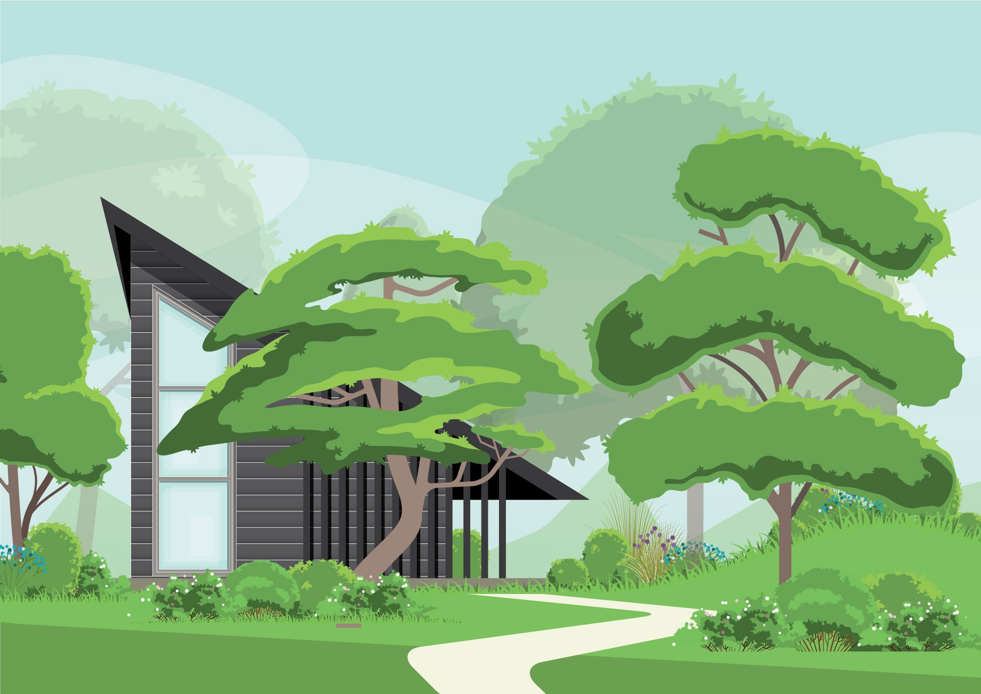 Tree Png | Tree Clipart Collection | Basic Tree Shapes | 12 Simple Tree ...