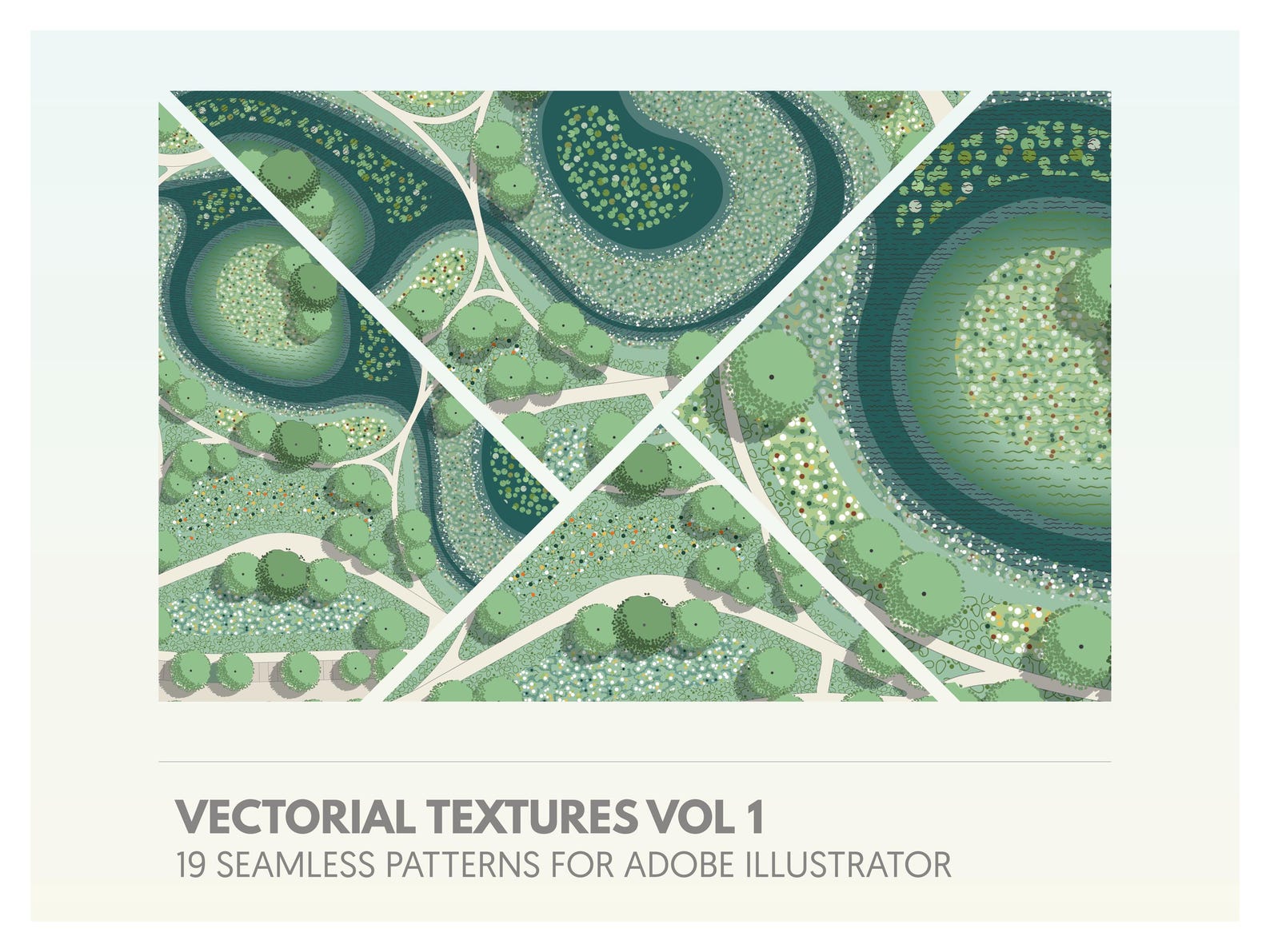 Vectorial Textures | VOL1 | 19 Seamless Patterns | Geometric Patterns ...