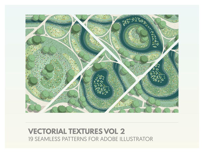 Vectorial Textures | VOL2 | 19 Seamless Patterns | Geometric Patterns ...