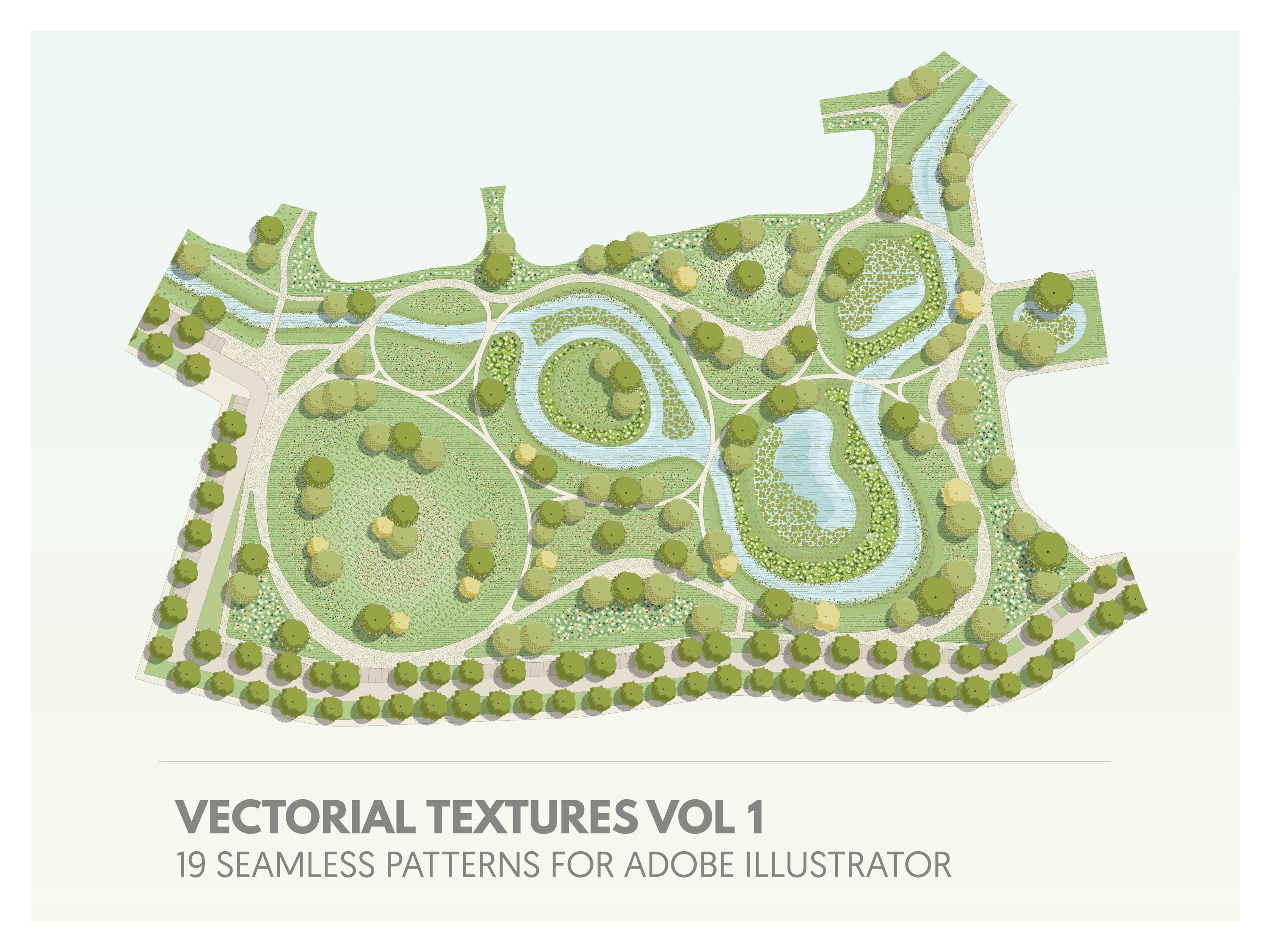 Vectorial Textures | VOL1 | 19 Seamless Patterns | Geometric Patterns ...