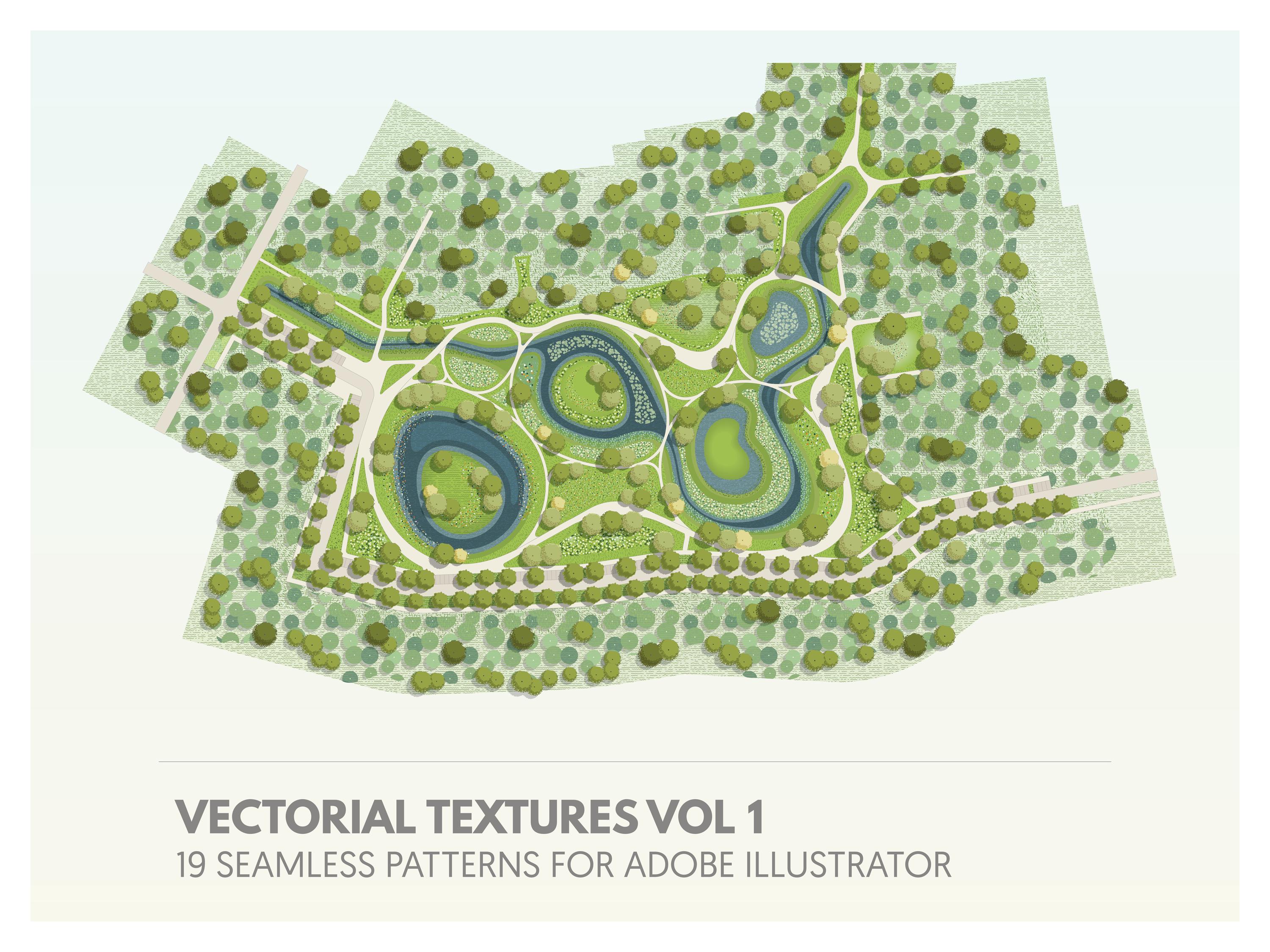 Vectorial Textures | VOL1 | 19 Seamless Patterns | Geometric Patterns ...