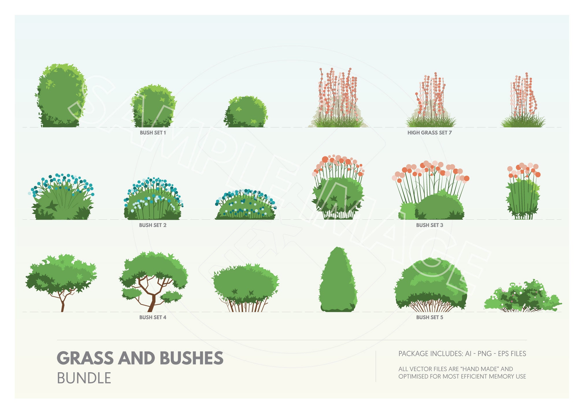 Plant Clipart Collection | Grass Vector | Plant Vector | Bush Clipart ...