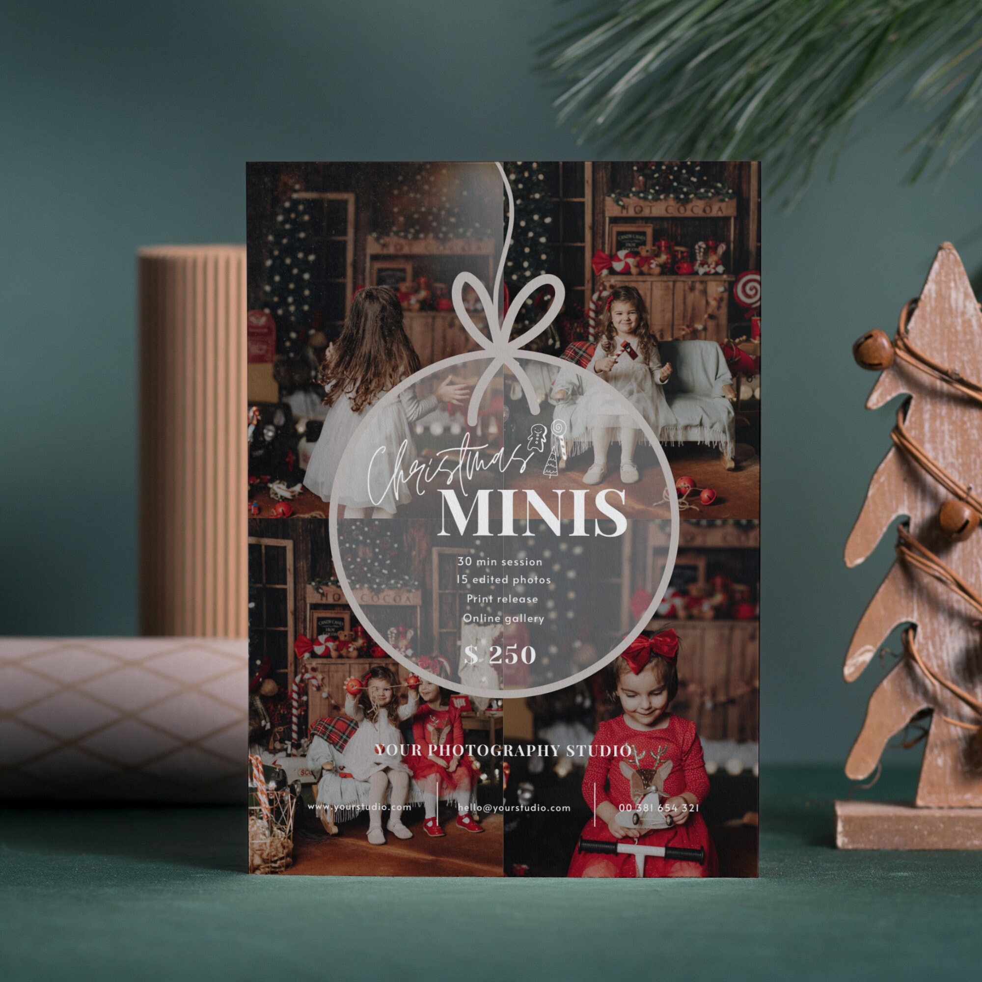 Christmas Minis Template, Photography Business, Christmas Mini Session ...