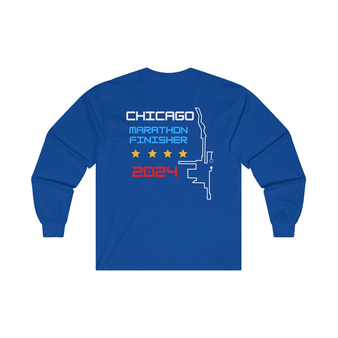 Chicago 2024 Marathon Finisher, Chicago Tshirt, Custom Run Shirt ...