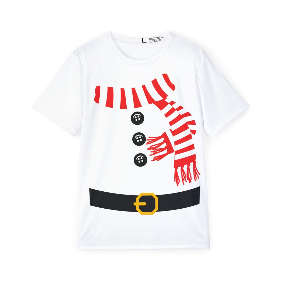Christmas Snowman Costume, Run Shirt, Funny Christmas Running Gift ...