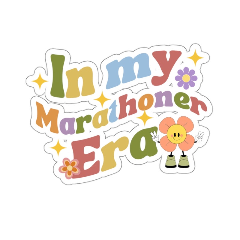 Marathon Sticker - Etsy