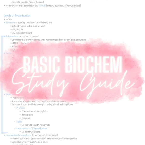 Biochemistry - Etsy