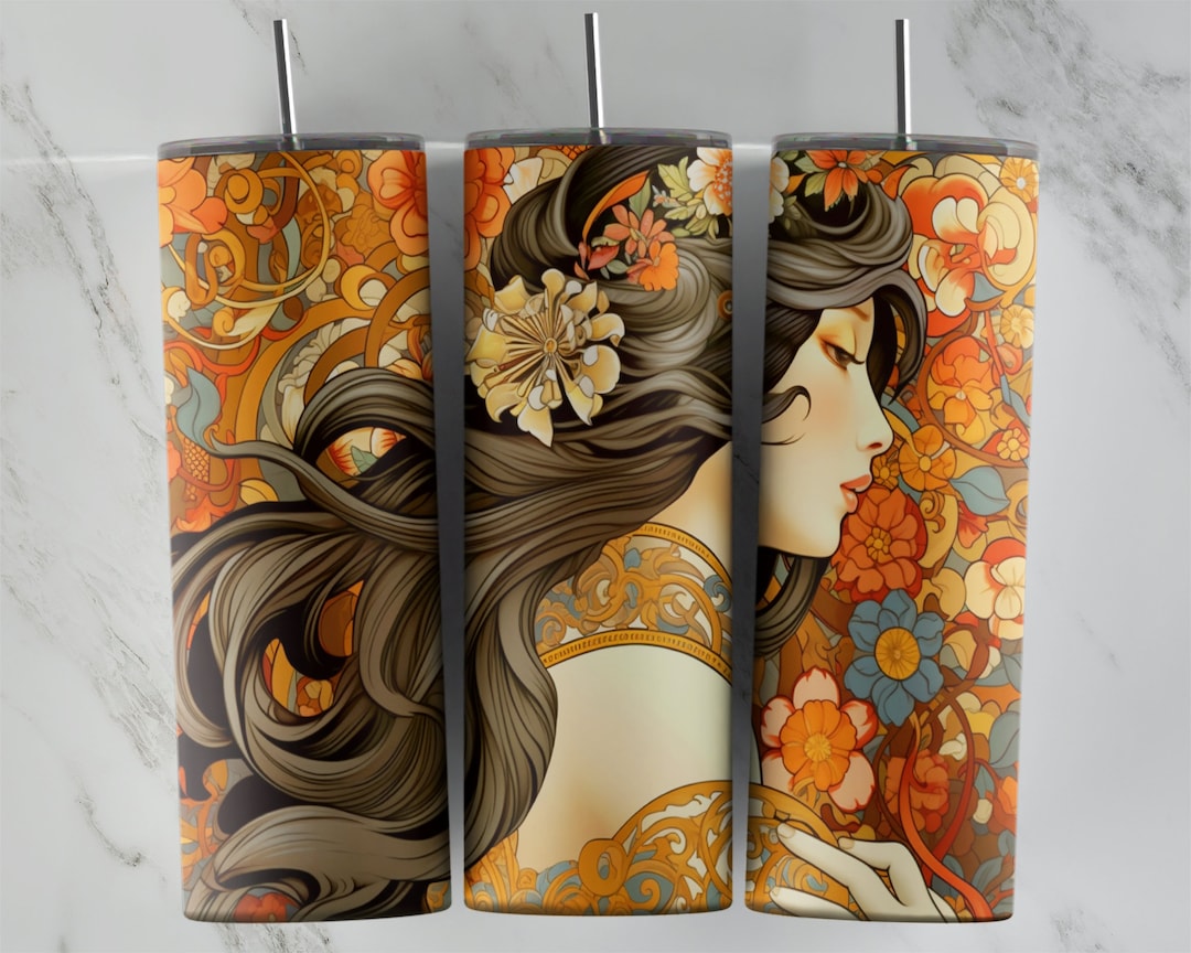 Asian Woman Png Tumbler Wrap Sublimation Design Skinny - Etsy UK