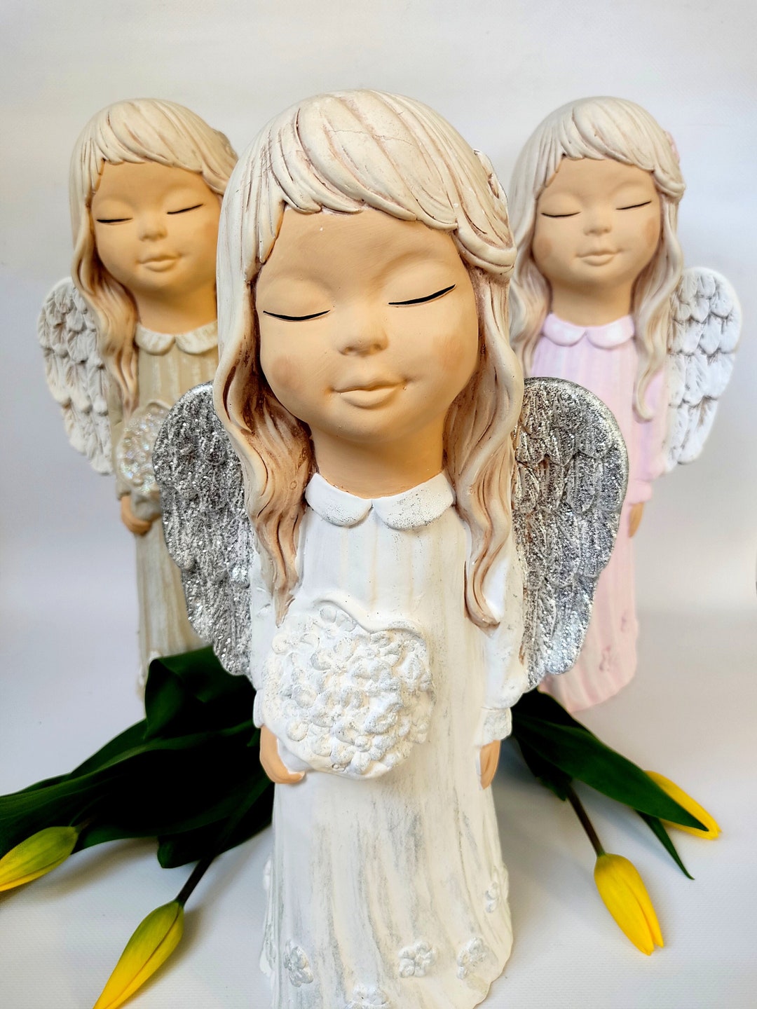 Large Handmade Angel Figurine Perfect as A Gift Christmas Present for ...