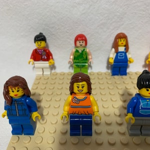 Lego Female Minifigures Lot of 5 Random All Girl Figures, Get 5 Random ...