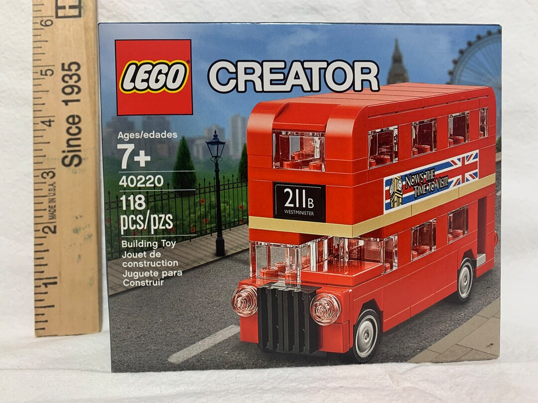 Lego 40220 Creator London Minibus, New in Box, Rare, Retired Lego ...
