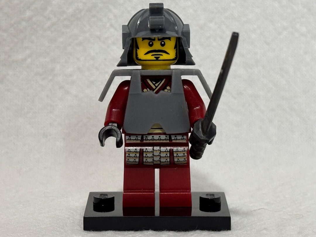 Lego Samurai Warrior With Sword Minifigure CMF Series 3, Includes ...