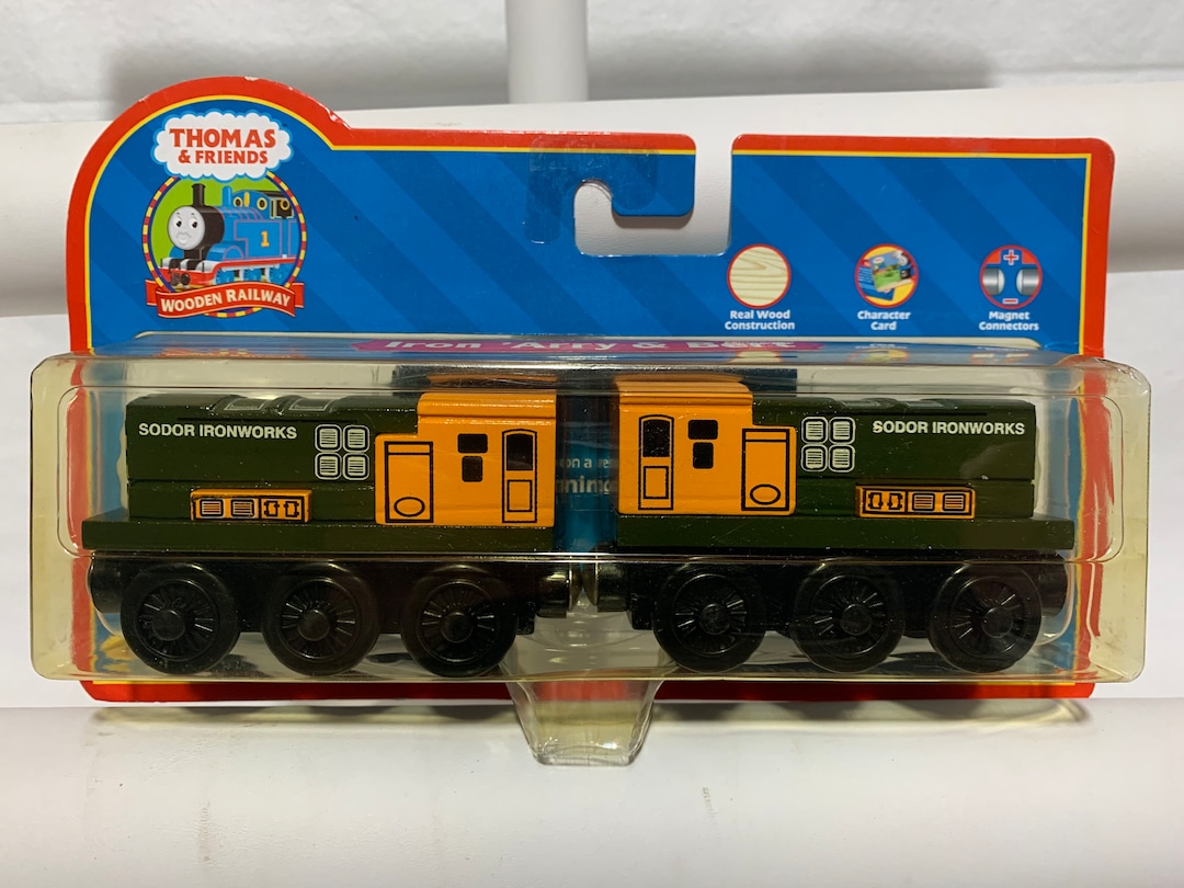 Thomas & Friends Iron 'arry and Bert LC99034 Wooden Railway Train Cars ...