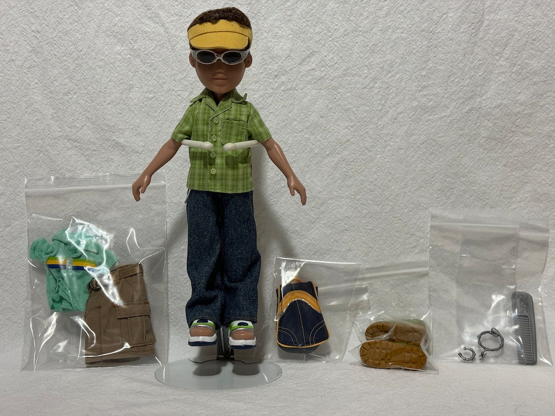 MGA Bratz Boyz Doll Dylan "the Fox" Original First Edition With Outfits ...