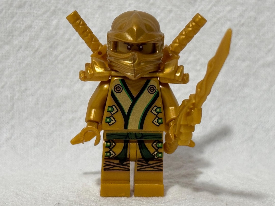Lego Ninjago Golden Ninja Lloyd Minifigure NJO073 the Final Battle ...