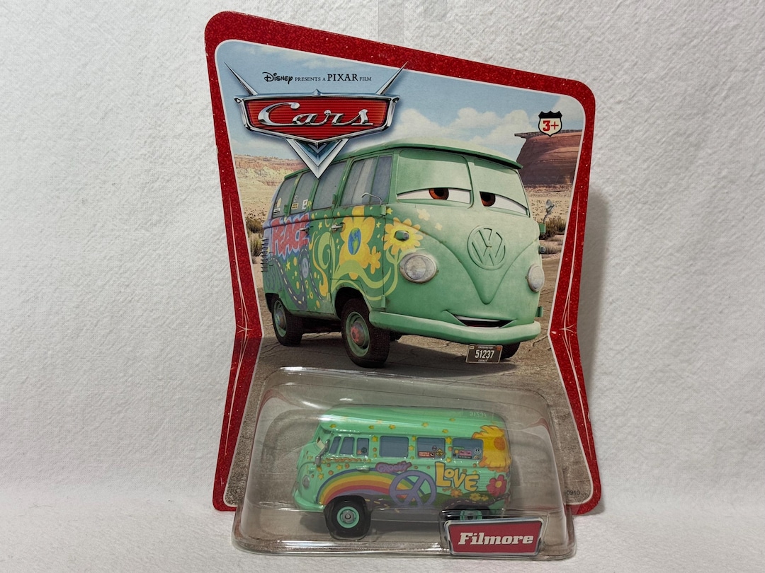 Disney Pixar Cars Fillmore H6415, New in Box NIB Factory Sealed, 2005 ...