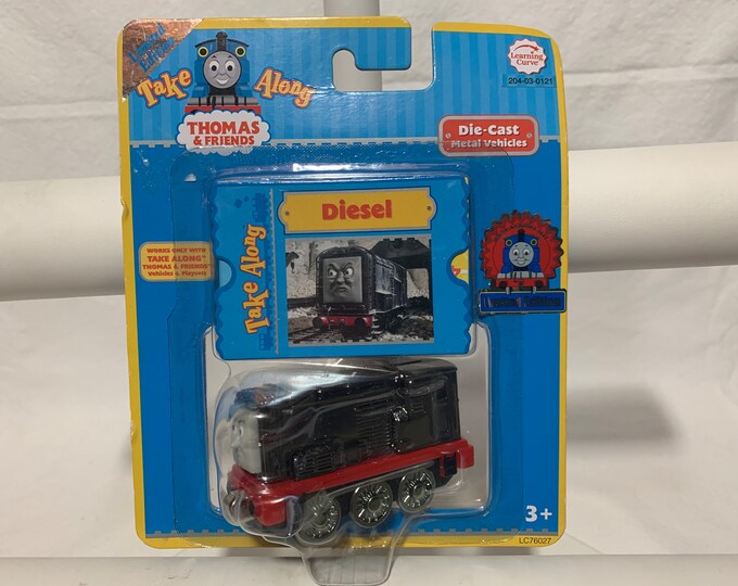Thomas & Friends Rare Limited Edition Shiny Metallic Diesel Take Along ...