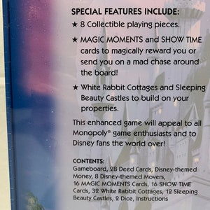 Monopoly Disney Edition 2001 Toy R Us Exclusive Collectible Metal Tin ...