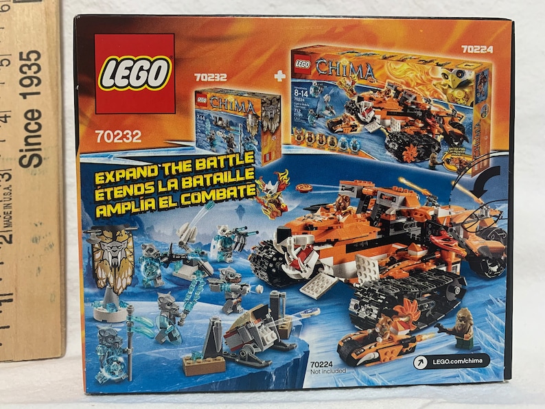 Lego 70232 Legend of Chima Saber-tooth Tiger Tribe Pack, Minifigures ...