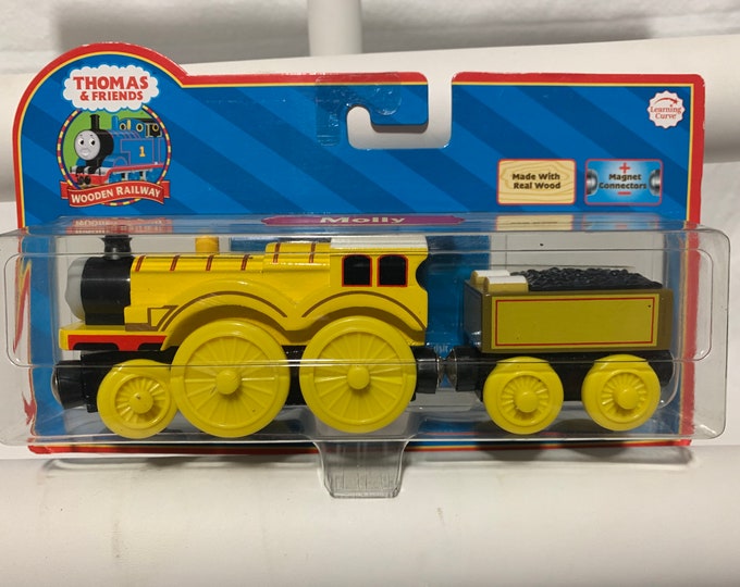 Thomas & Friends Wooden Railway Molly With Tender LC99066, Steam ...