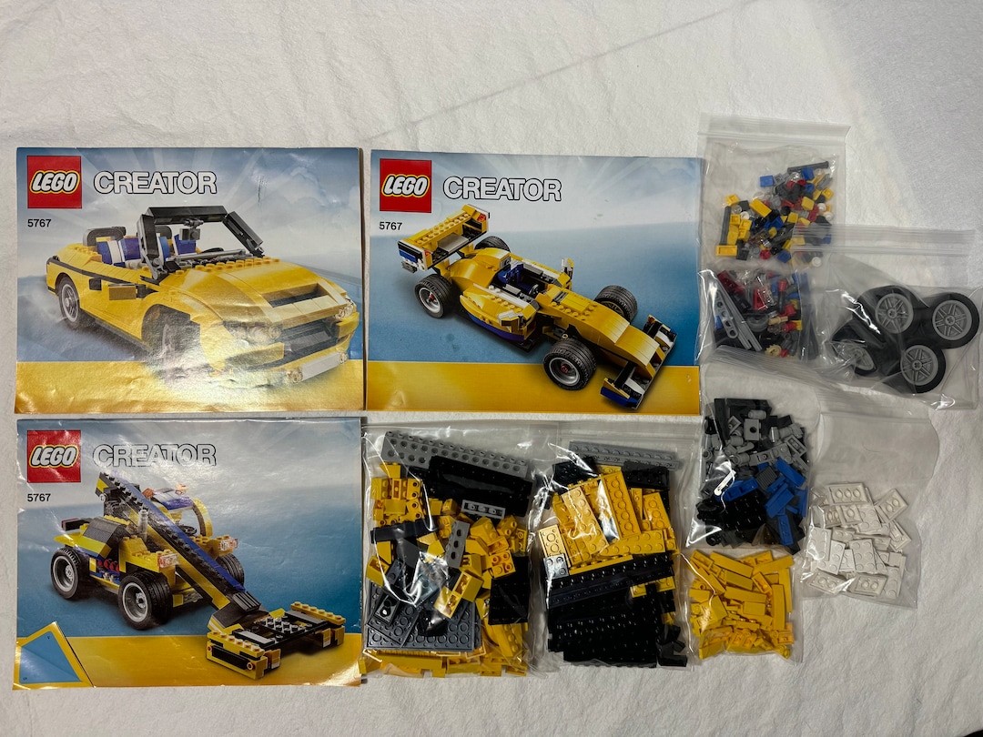 Lego 5567 Creator 3-in-1 Cool Cruiser, Pre-owned 100% Completenwith ...