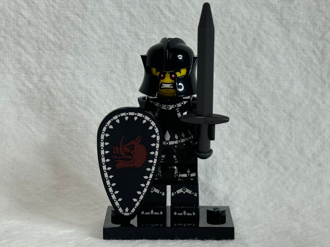 Lego Evil Knight Minifigure 8831-14 CMF Series 7, Retired, Includes ...