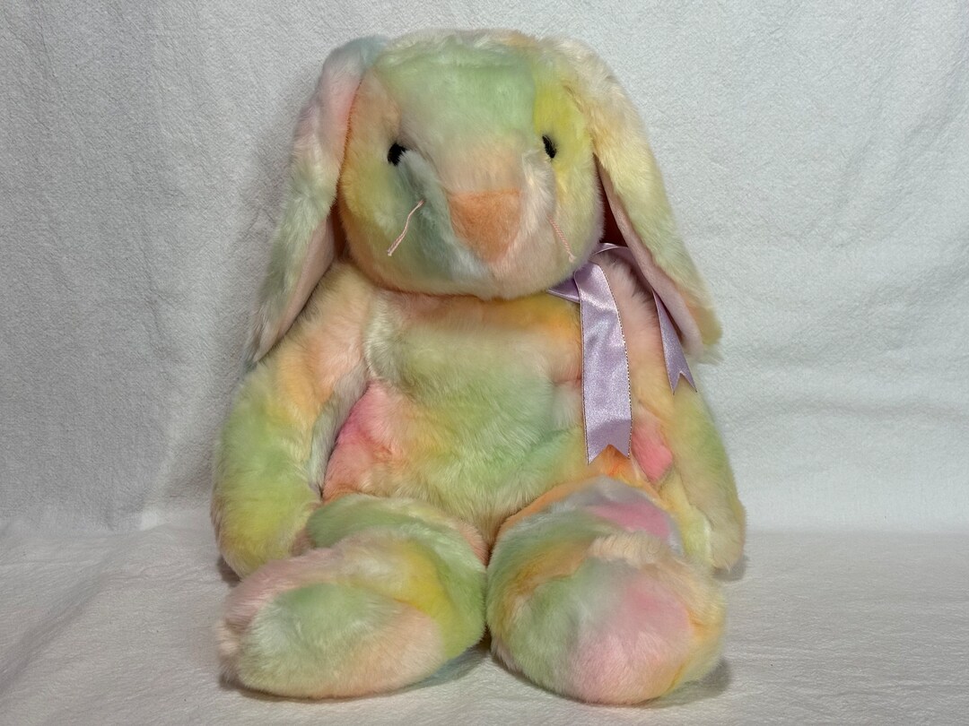 TY Beanie Buddies Hippie Bunny Rabbit Large 21" Very Rare Retired ...