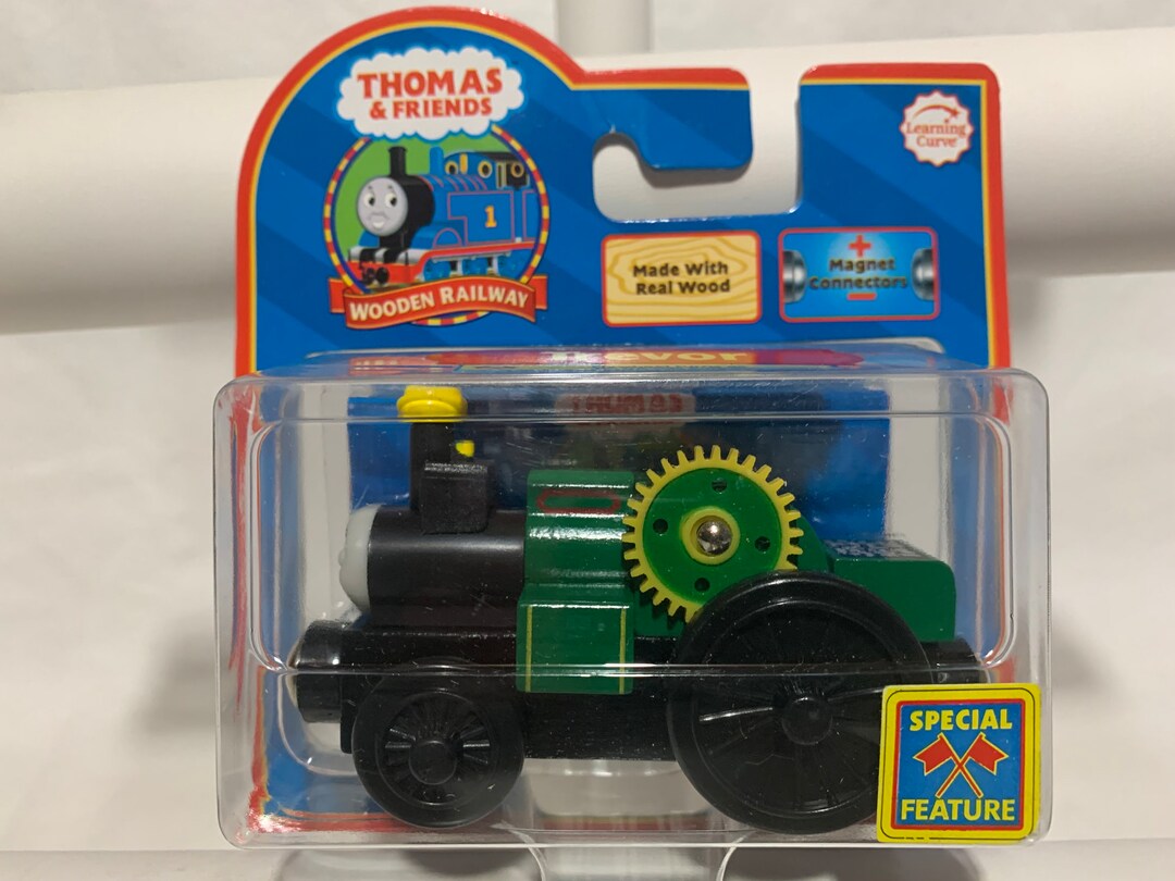 Thomas & Friends Trevor LC99150 Wooden Railway Flywheel Steam - Etsy