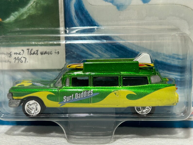 Vintage Johnny Lightning Surf Rods Surf Daddies 1959 Cadillac Hearse ...