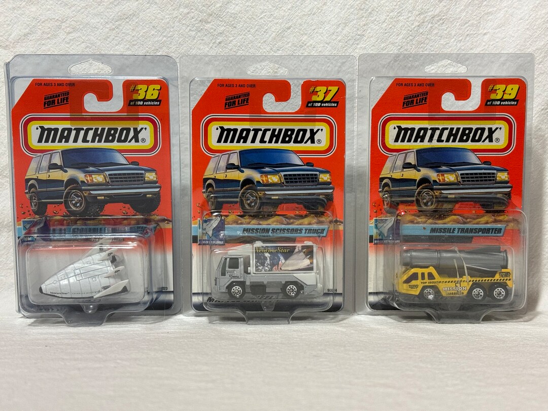 Vintage 1999 Matchbox Space Explorer Series Lot of 3, Reusable Launch ...