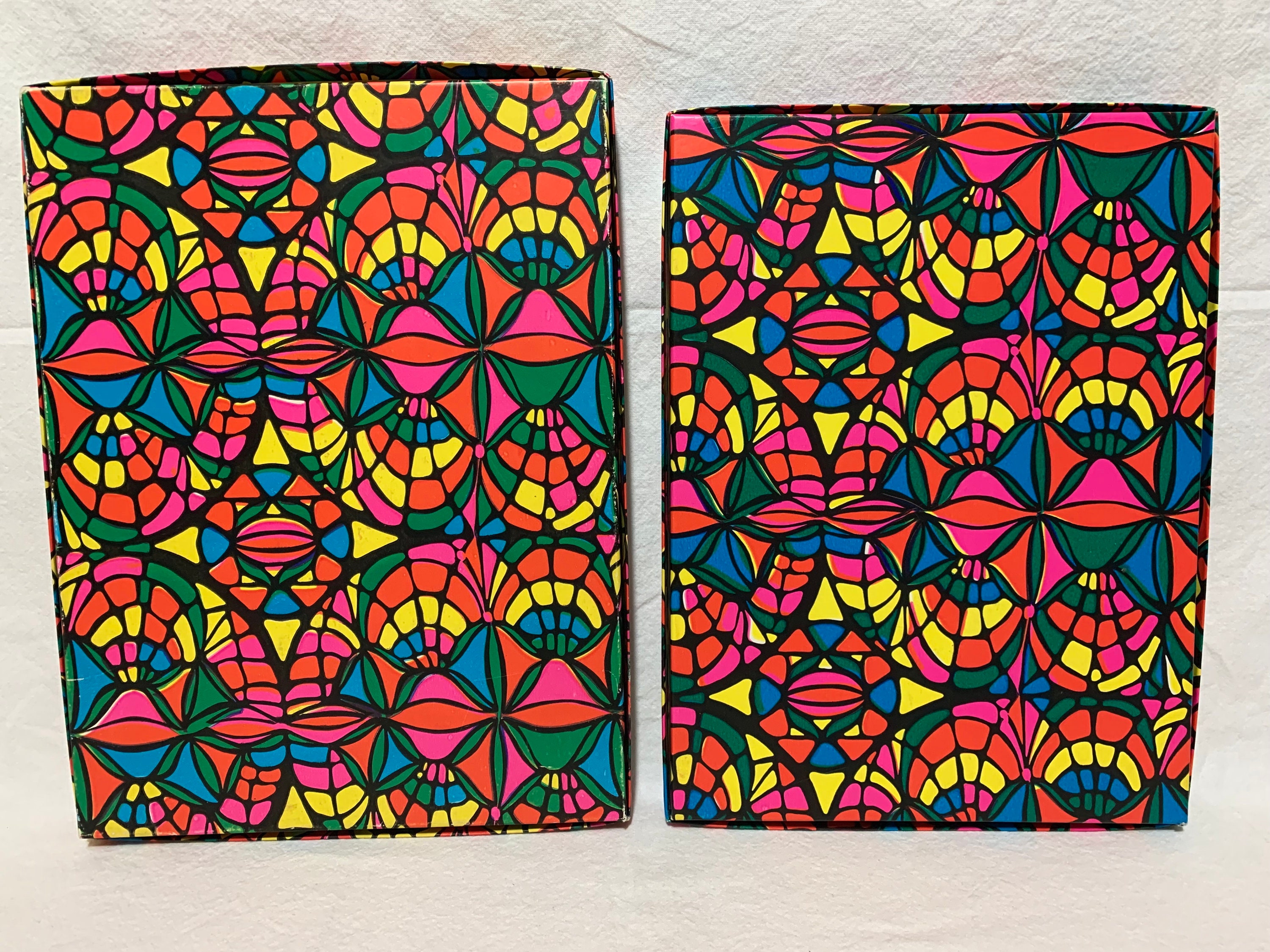 Vintage Retro 1960's Department Store Gift Boxes Set of 2 - Etsy