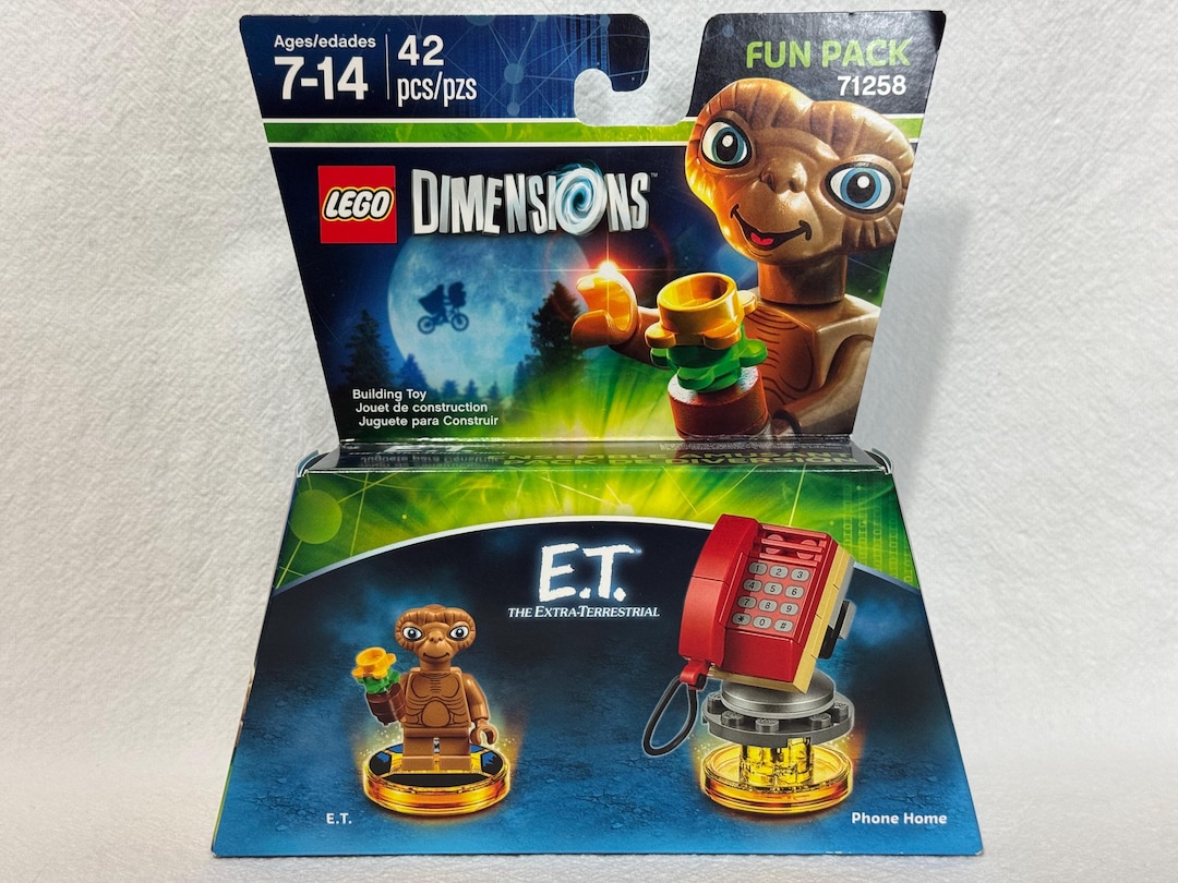 Lego 71258 E.T. Fun Pack Dimensions 42 Pieces 1 Unique Minifigure, ET ...