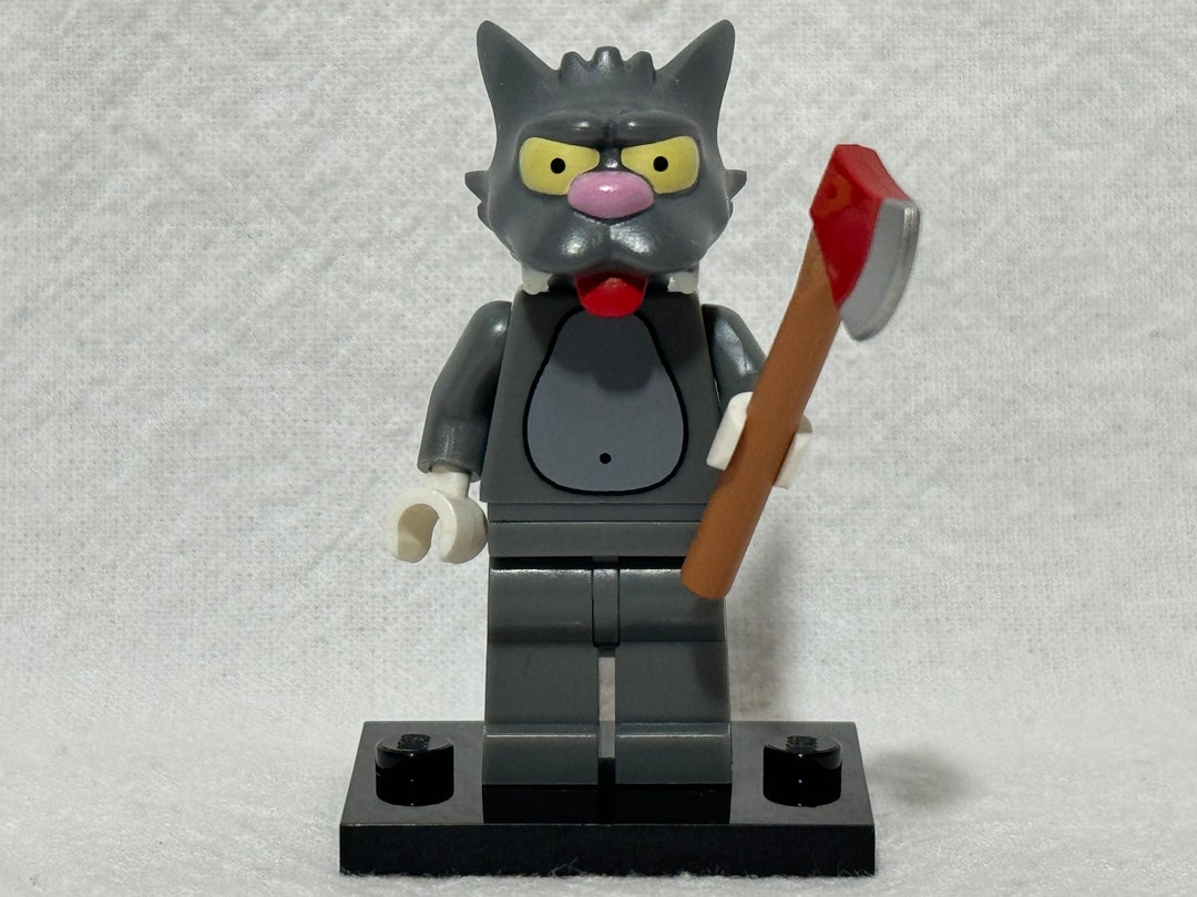 Lego CMF the Simpsons Series 71005-14 Scratchy Minifigure, Retired ...