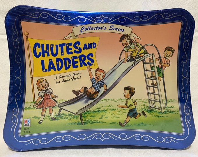 Rare Vintage Chutes & Ladders Classic Board Game Milton Bradley ...