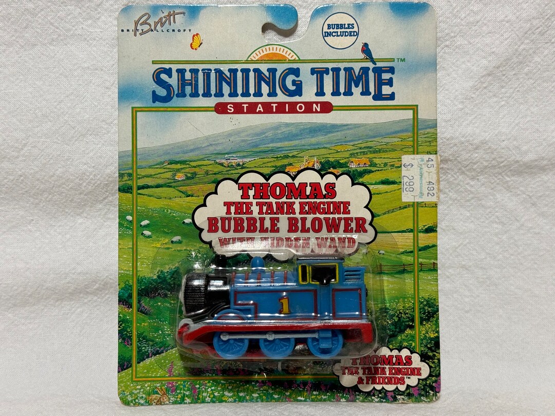 Rare Vintage Thomas the Tank Engine Bubble Blower With Hidden Wand ...