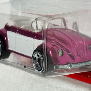 Hot Wheels Classics Series 2 Pink White VW Bug Convertible 21 of 30 ...