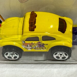 Matchbox Sonic X Volkswagen 4X4 Beetle H5969 Tails Hedgehog Yellow VW ...
