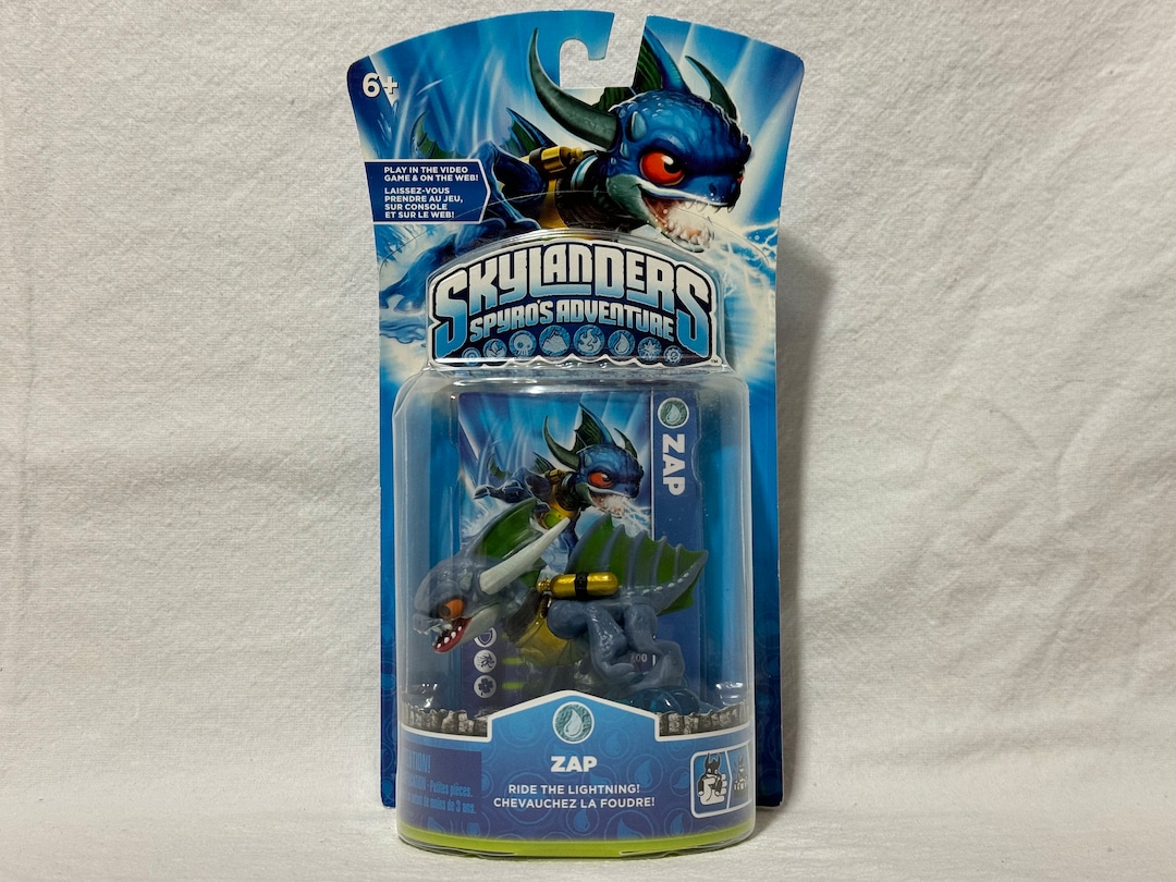 Skylanders Spyro's Adventure ZAP Action Figure New in Box Factory ...