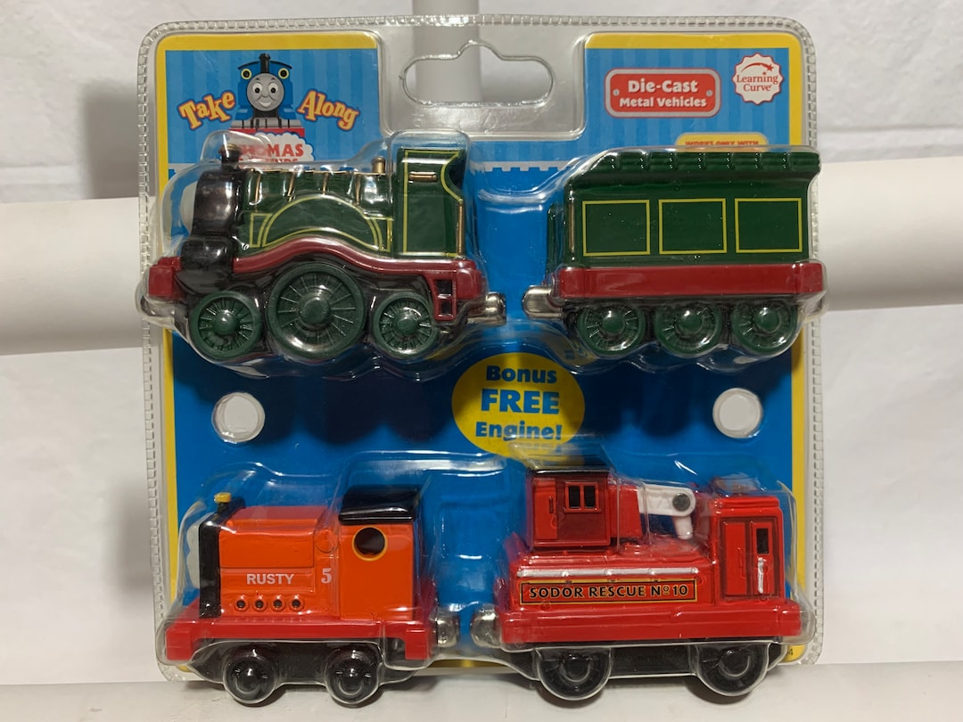 Thomas & Friends Emily With Tender Rusty With Hose Car 4 Pack LC76904 ...