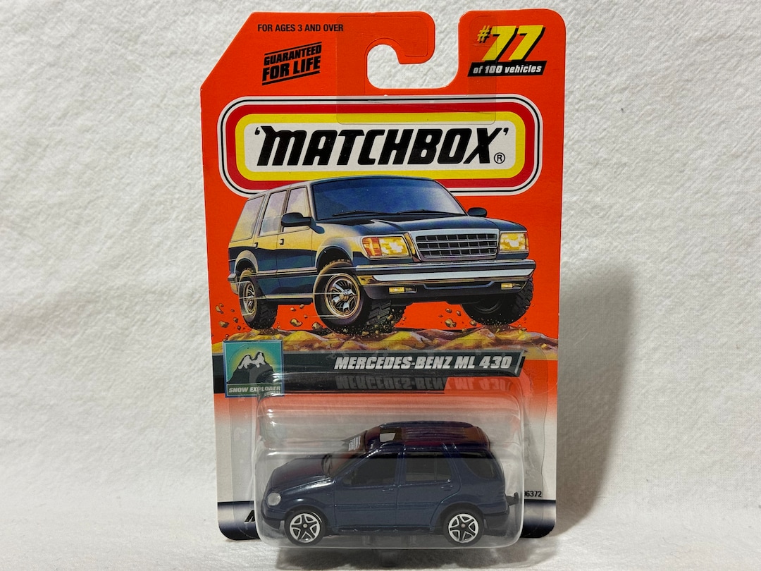 Vintage 1999 Matchbox Snow Explorer Series #77 Mercedes-benz ML 430 ...