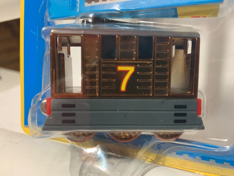 Thomas & Friends Rare Limited Edition Shiny Metallic Toby Take Along ...