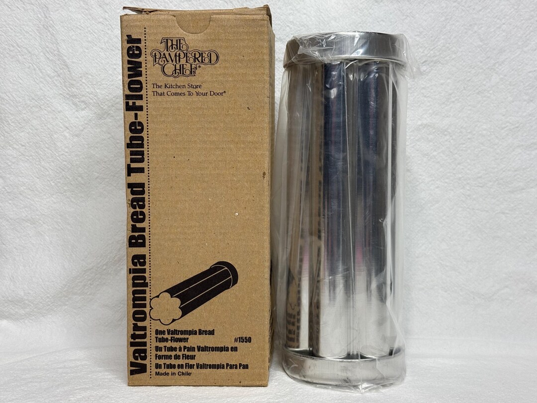 Pampered Chef Valtrompia Bread Tube Flower Shape #1550, New in Box ...