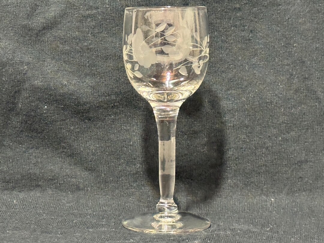 Princess House Stemmed Shot Glass, Beautiful Elegant Crystal Heritage ...