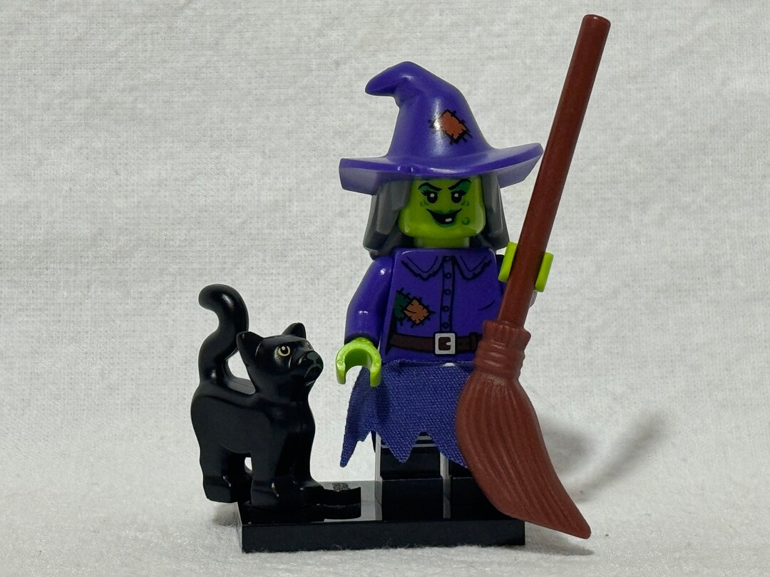Lego CMF Series 14 Monsters Wacky Witch Minifigure 71010-4, Retired ...