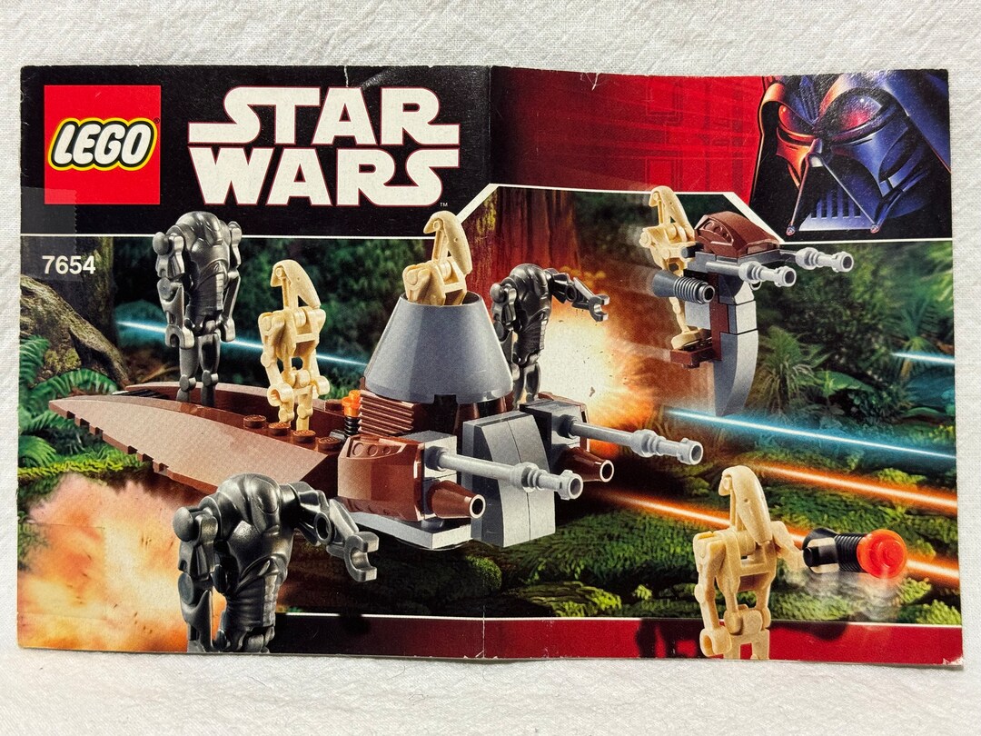Lego 7654 Star Wars Droids Battle Pack, Pre-owned, 100% Complete With ...