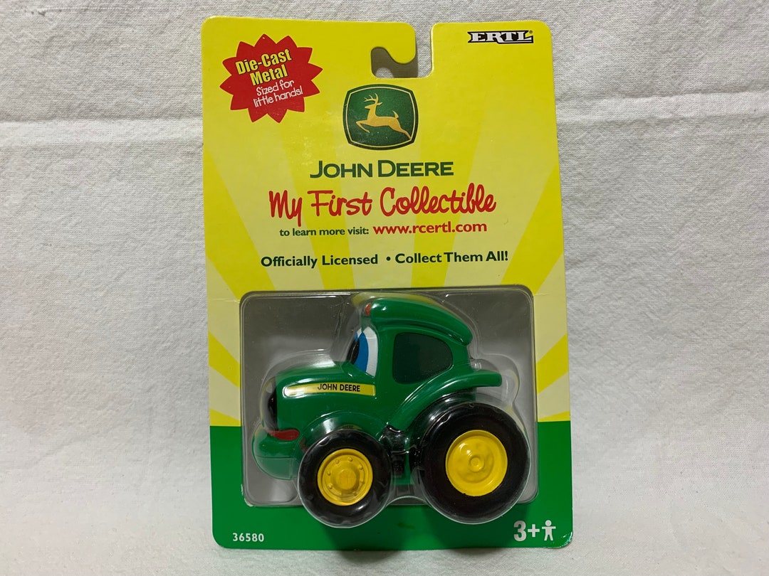 ERTL John Deere Johnny Tractor Die-cast Metal My First Collectible Farm ...