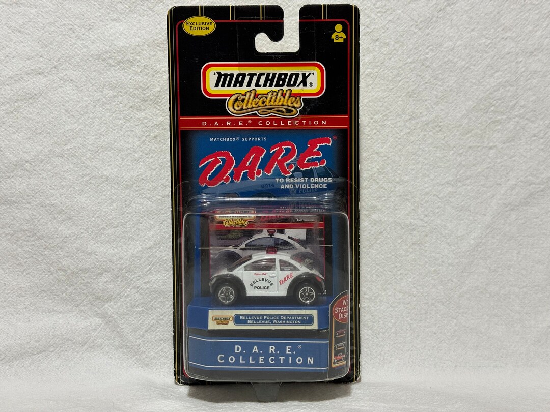 Matchbox Collectibles D.A.R.E. VW Beetle Bellevue WA Police Department ...