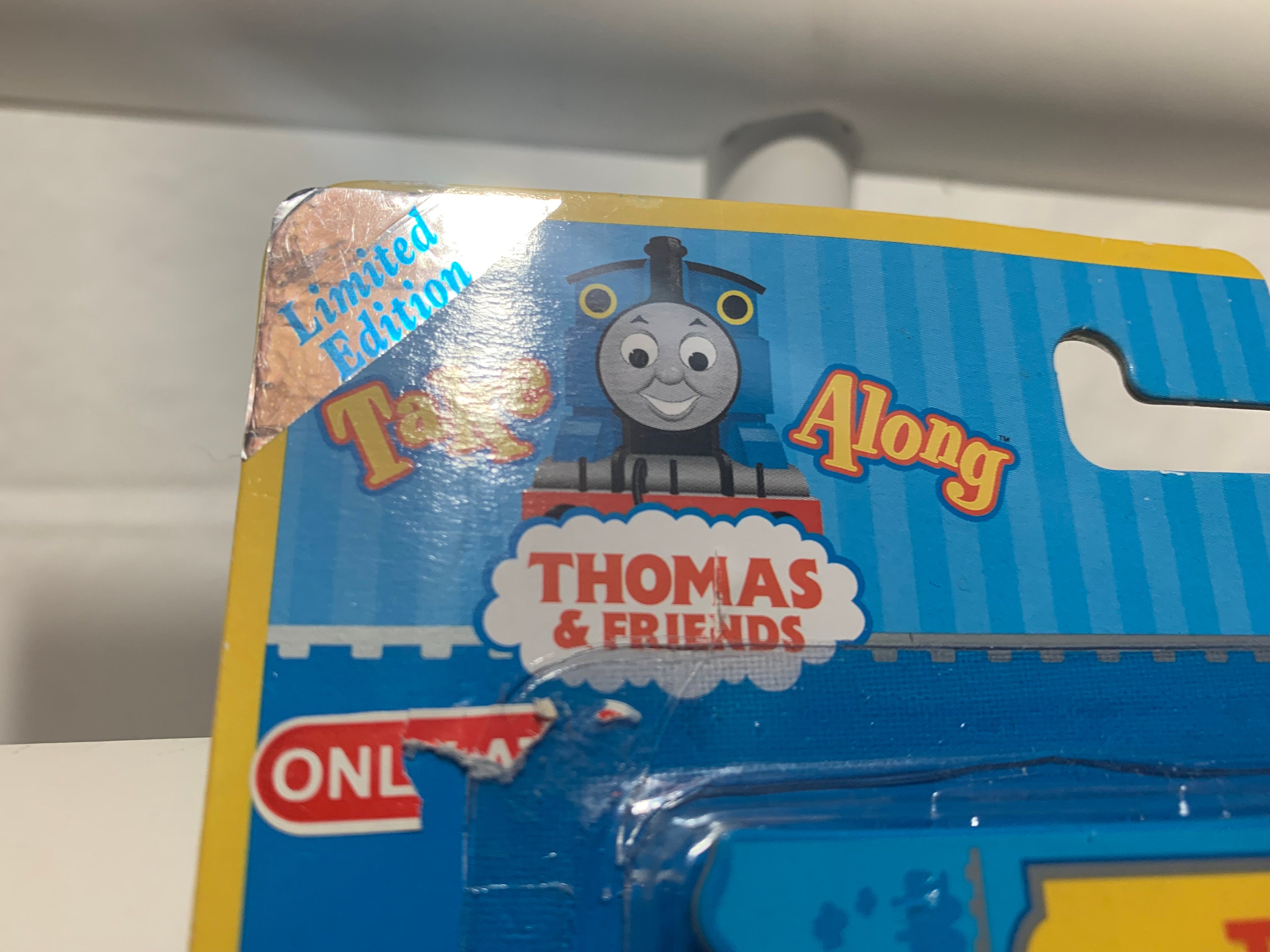 Thomas & Friends Rare Limited Edition Shiny Metallic Toby Take Along ...