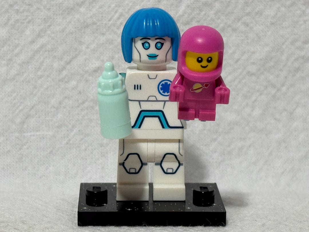 Lego Nurse Android & Pink Space Baby Minifigure 71046-6 CMF Series 26 ...